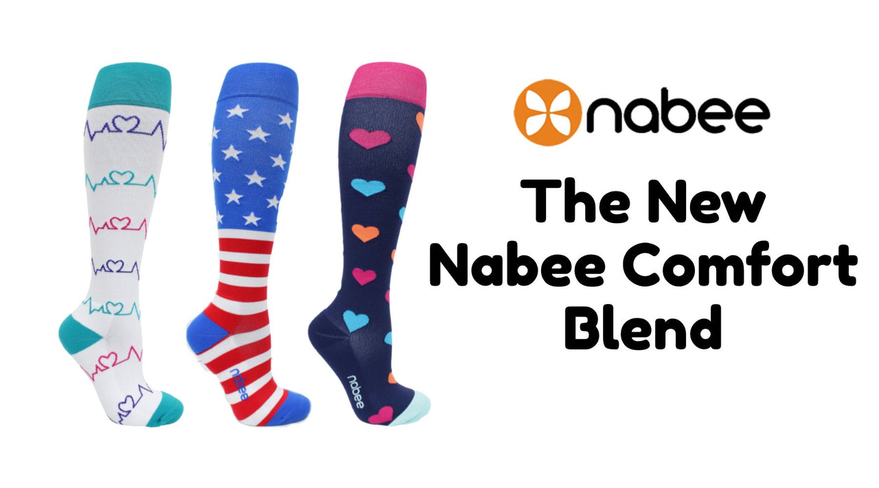 The New Nabee Comfort Blend – Nabee Compression Socks